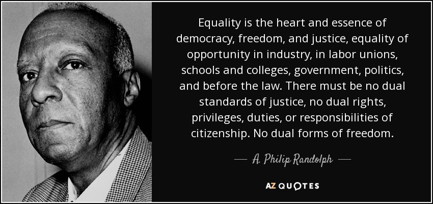 Asa Philip Randolph – Black Leadership Analysis